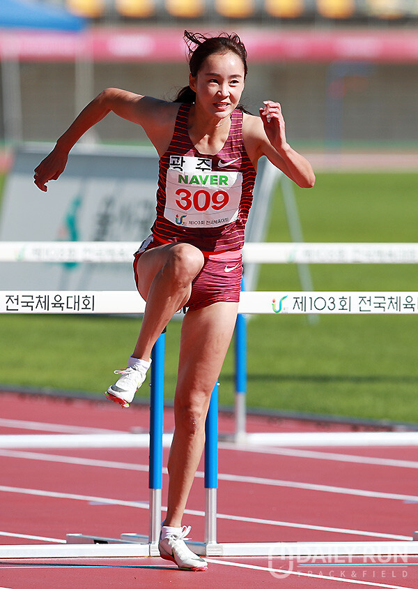 '전국체전 만 7관왕' 정혜림, 여자 100m 허들의 독보적인 존재