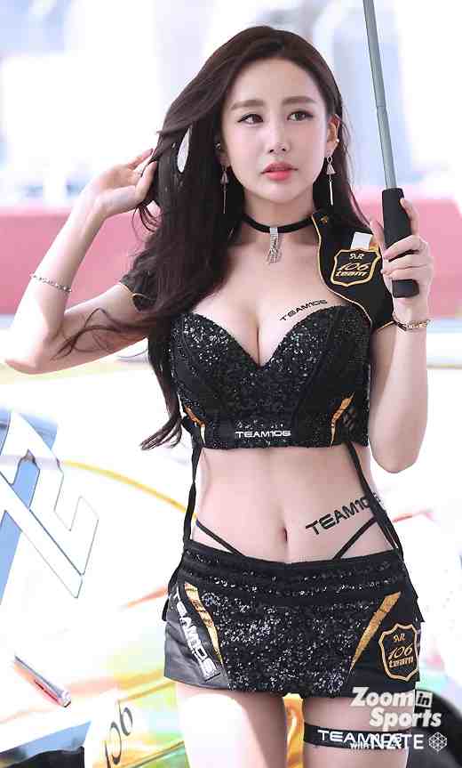 강명호ㅣ'톱레이싱모델' 김미진…"TEAM 106!"