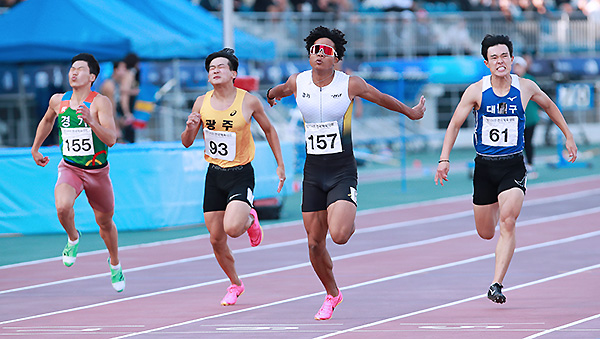 '대한민국 육상 단거리의 미래' 나마디 조엘진, '100m, 10초 돌파를 기대하라!' [육상DB]